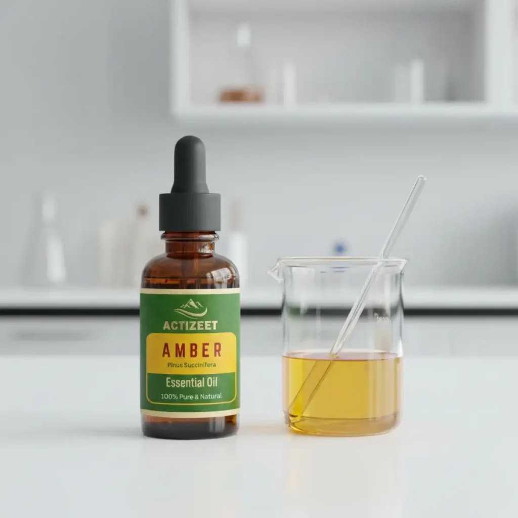 Amber Essential Oil | Pure Aromatic Resin Oil For Relaxation | ACTIZEET