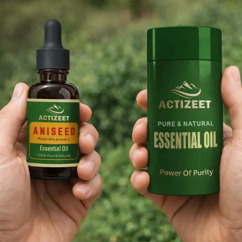 Aniseed Essential Oil | Pure Steam Distilled Oil For Wellness | ACTIZEET