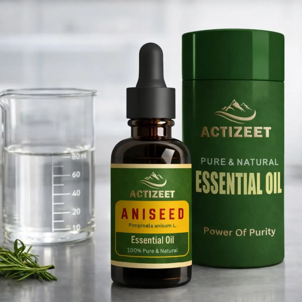Aniseed Essential Oil | Pure Steam Distilled Oil For Wellness | ACTIZEET