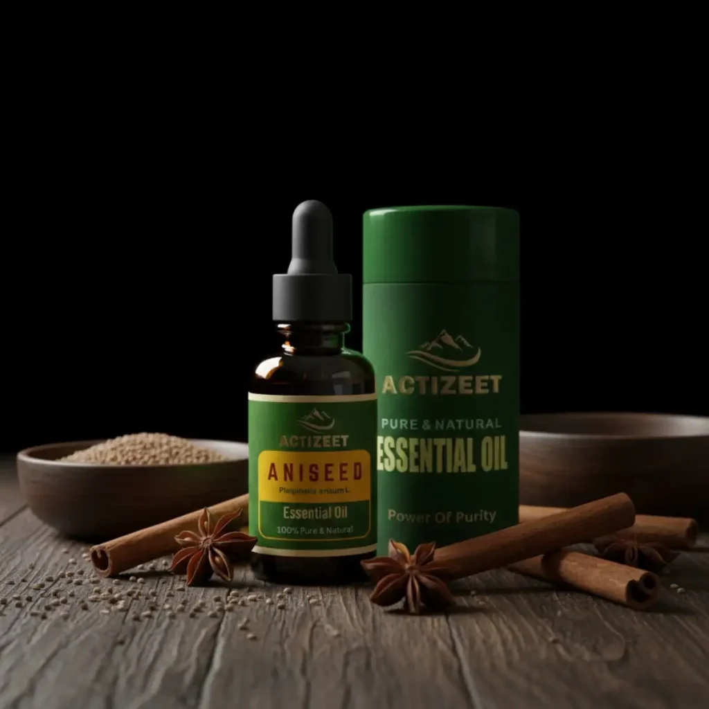 Aniseed Essential Oil | Pure Steam Distilled Oil For Wellness | ACTIZEET