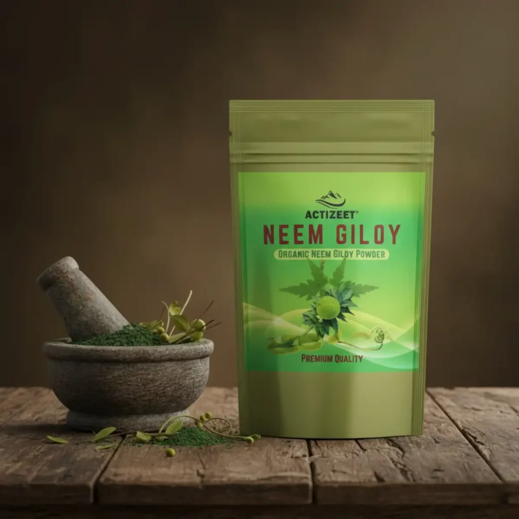 Neem Giloy Powder | Natural Immunity & Detox Support By ACTIZEET