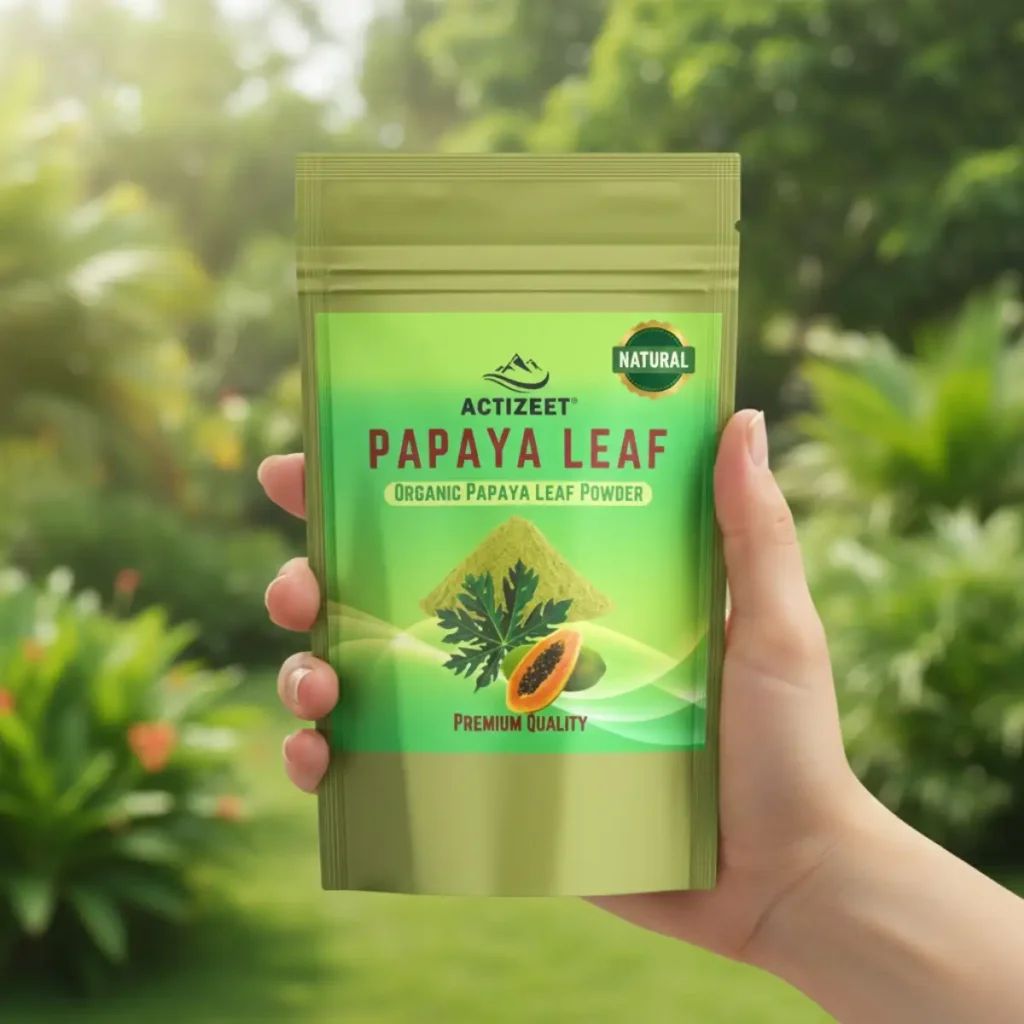 Papaya Leaf Powder | Natural Immunity & Platelet Support | ACTIZEET